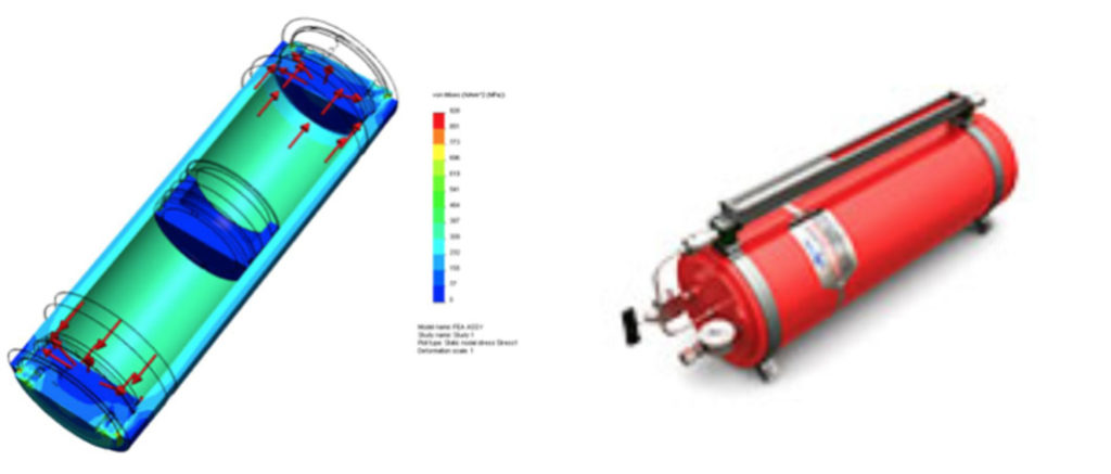 Piston Accumulator - Exotech Fluid Management